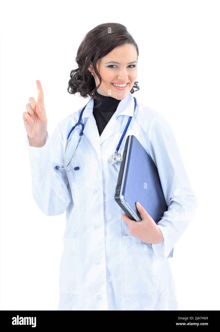Beautiful woman doctor Stock Photo - Alamy