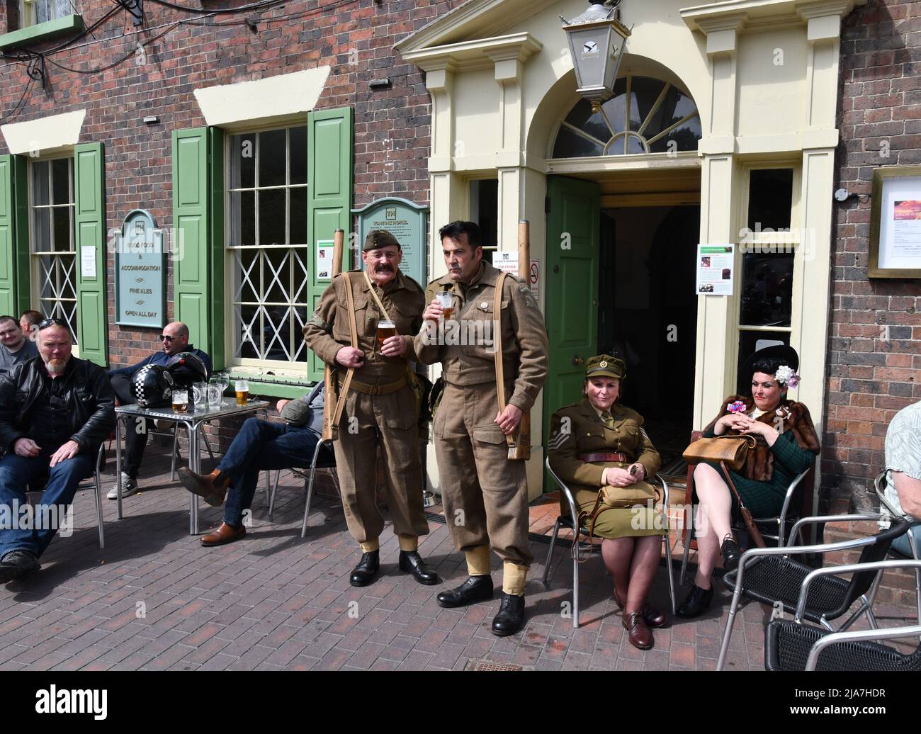 The Ironbridge WW2 Weekend. The historic town of Ironbridge got a ...