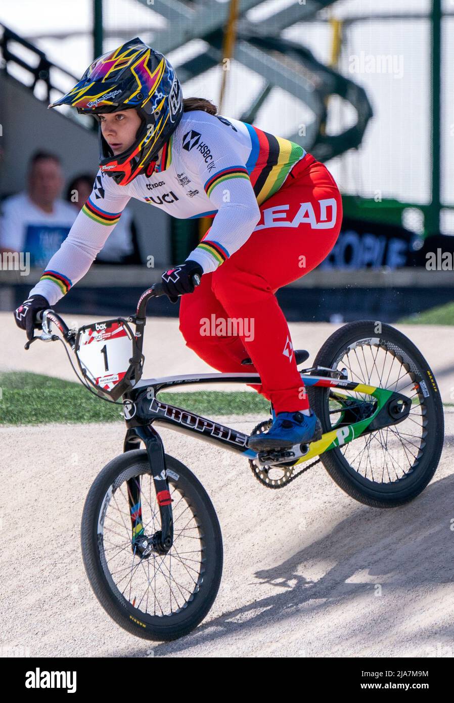 Great Britain's Bethany Shriever in the Women's Elite during day one of ...