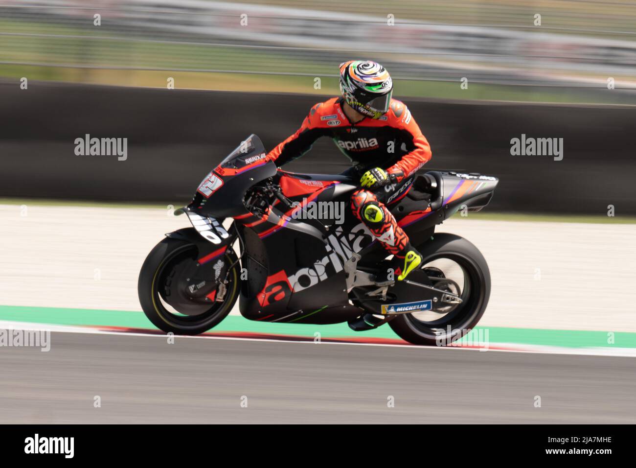 in the MotoGP during the MotoGP™ FP1 Classification, MotoGp of Italy ...