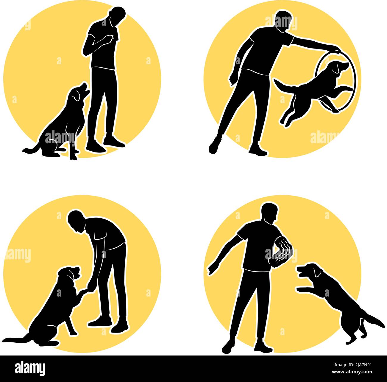 Dog Tricks Clip Art