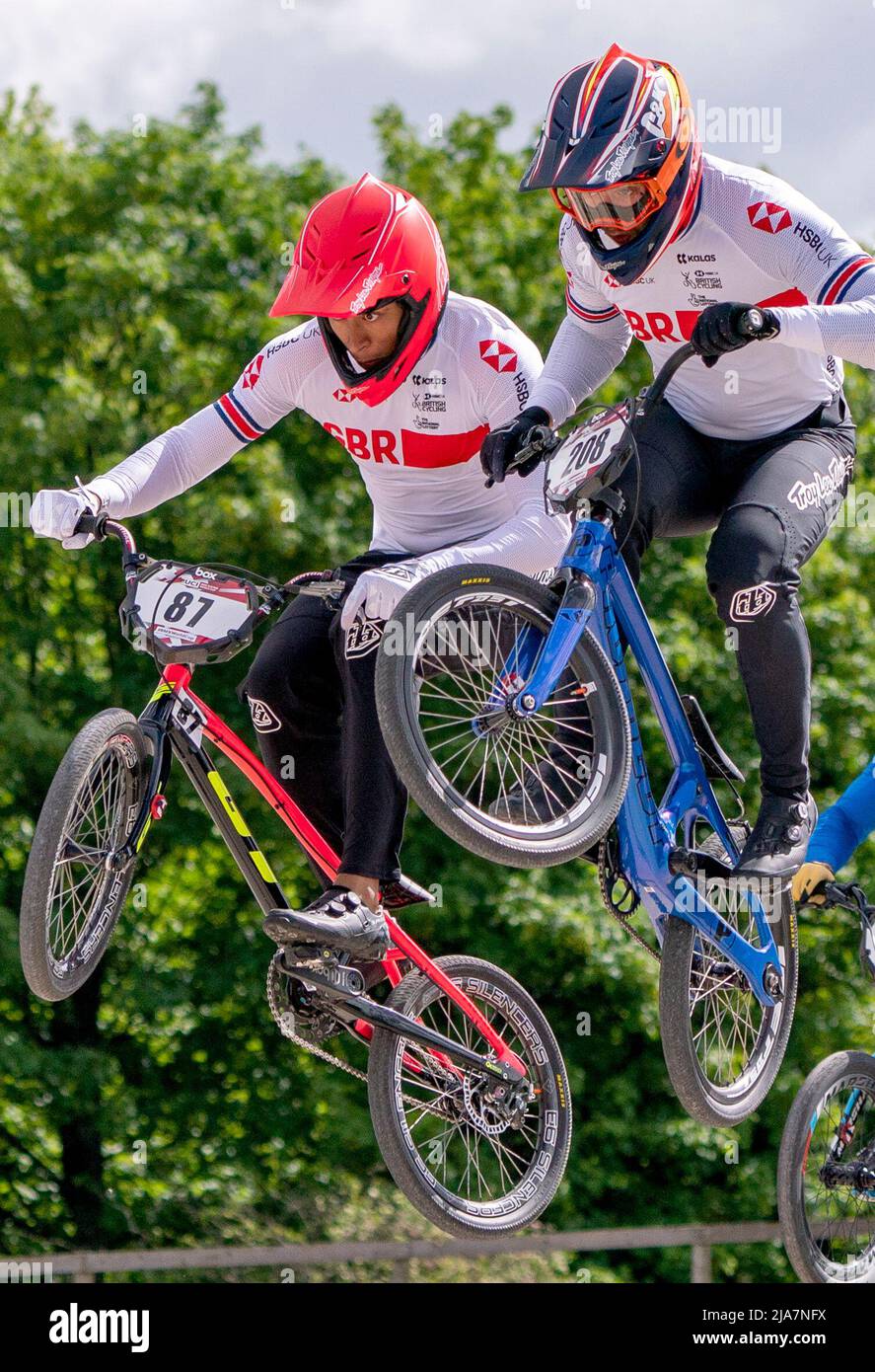 Great Britain's Kye Whyte (left) and Paddy Sharrock (right) in the Men ...