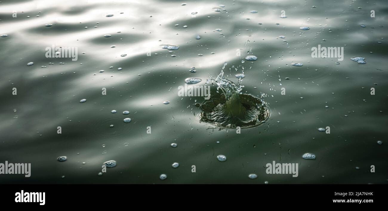 Water Splash background front view Stock Photo - Alamy