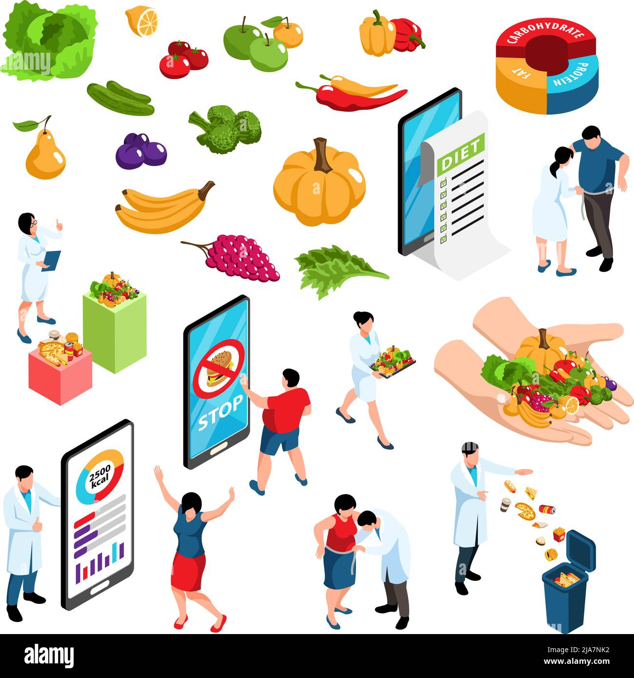 Ration control Stock Vector Images - Alamy