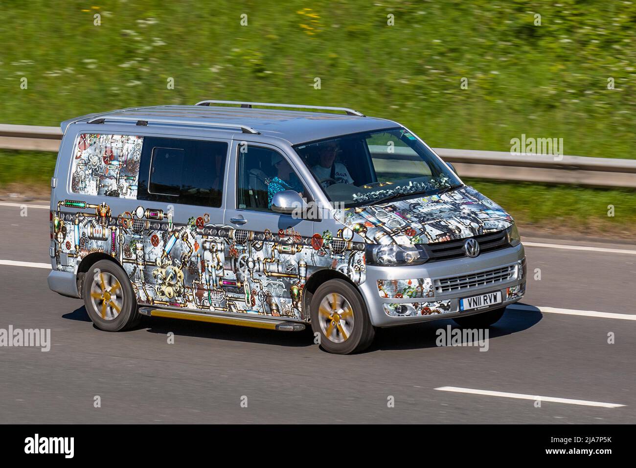 2011 VW Custom Volkswagen Transporter TRANSPORTER T28 TDI P/V silver ...