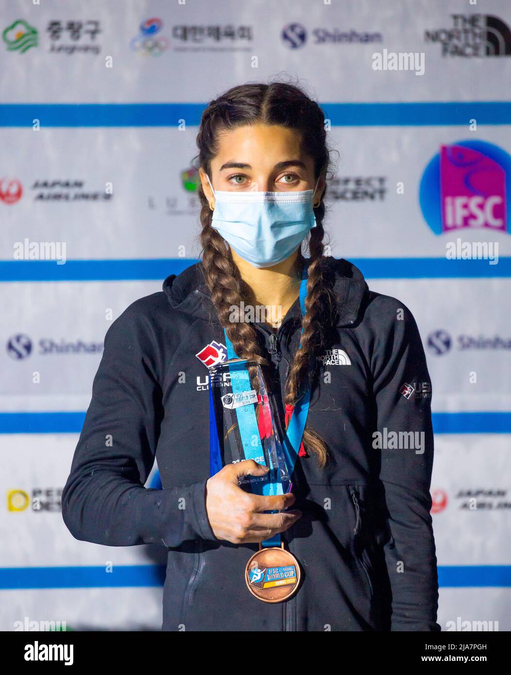Seoul, South Korea. 8th May, 2022. Brooke Raboutou (USA), May 8, 2022 ...