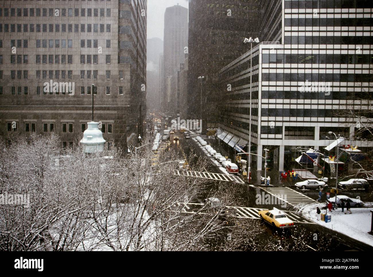 Titanic Memorial Park at Water street and Fulton street in New York ...