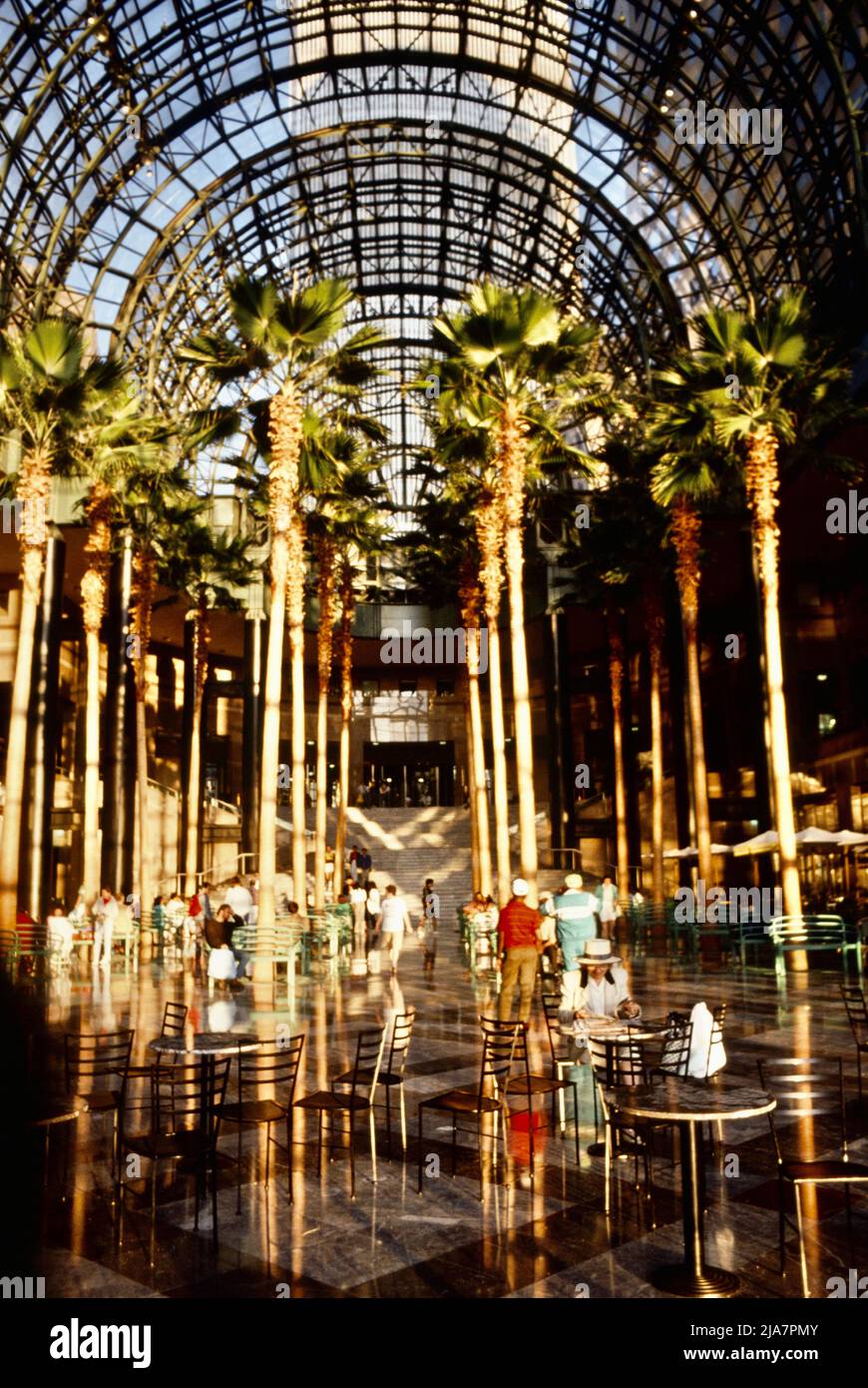 The Winter Garden Atrium at the former World Financial Center, now ...