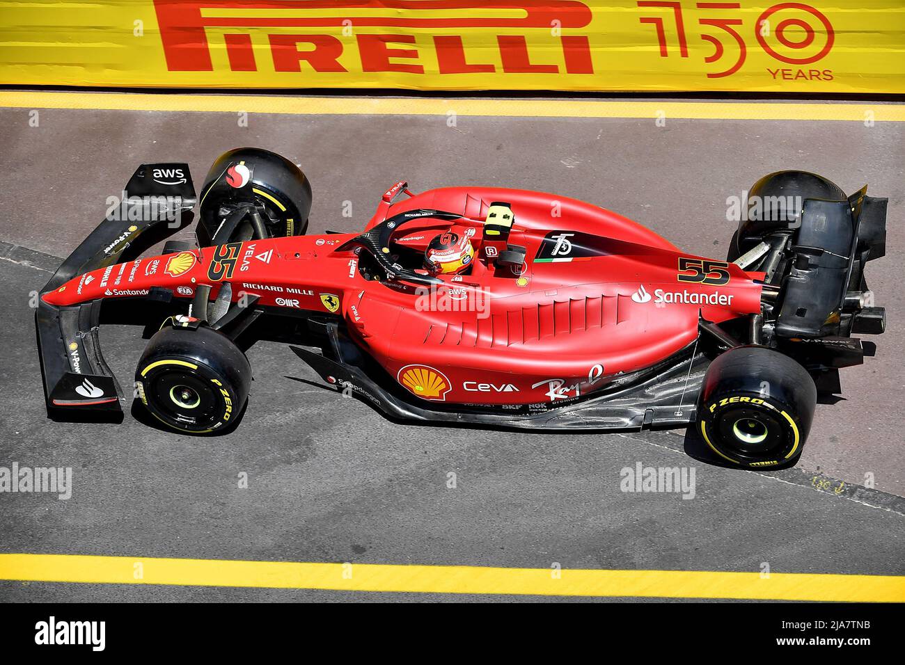 27.05.2022, Monaco Circuit, Monte Carlo, FORMULA 1 GRAND PRIX DE MONACO 2022 , im Bild Carlos ...