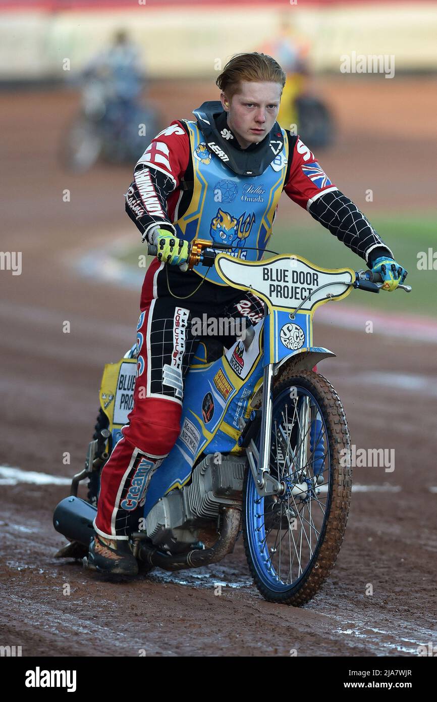 MANCHESTER, UK. MAY 27TH Jack Shimelt of Armadale ‘Stellar' Devils ...