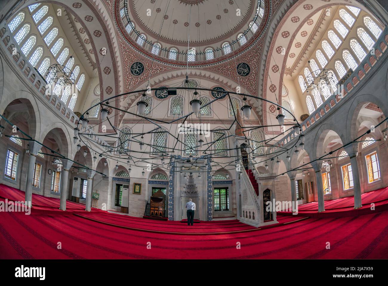 The Zal Mahmud Pasha Mosque(Cami) in Eyup Sultan district of Istanbul ...