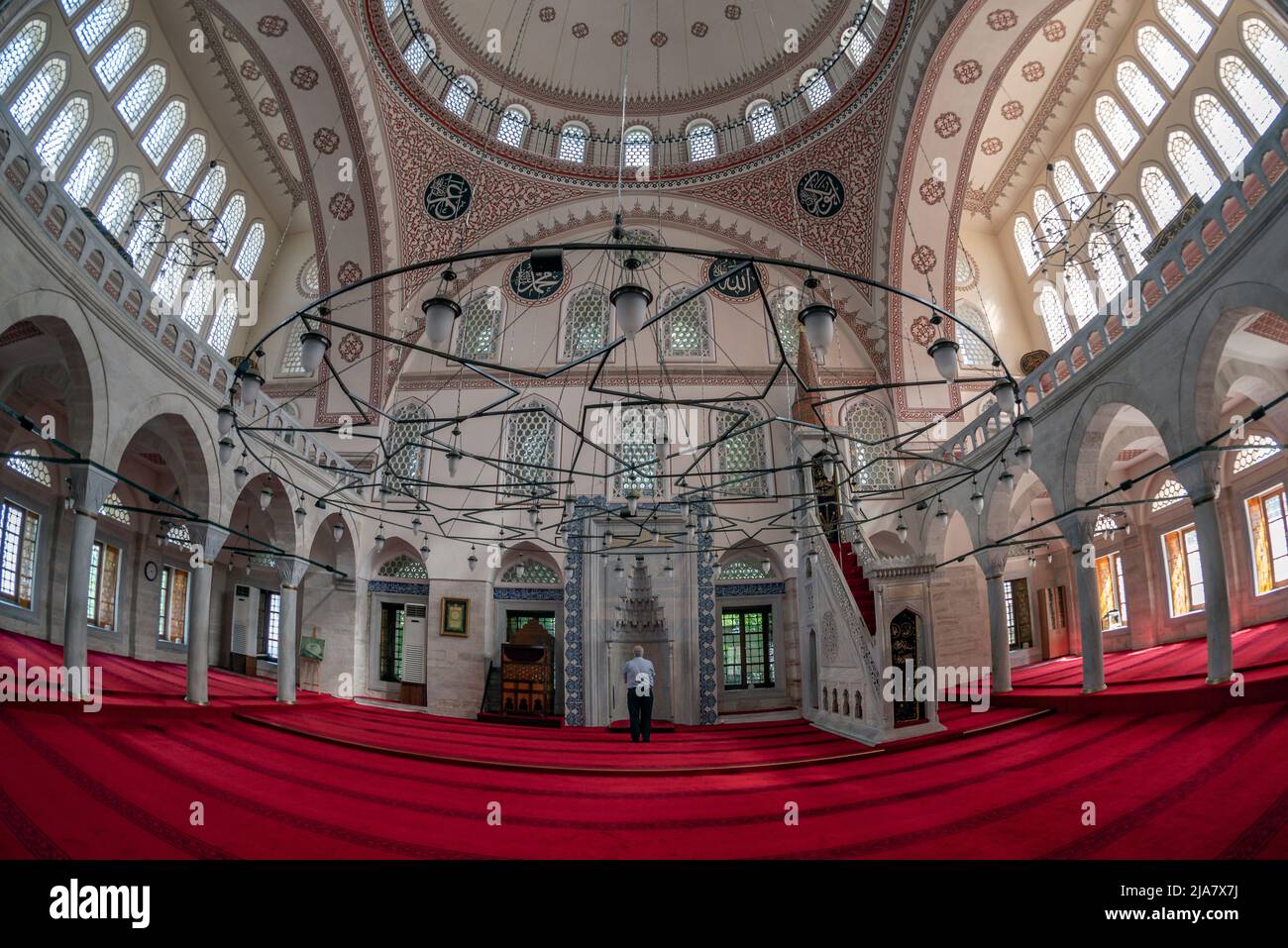 The Zal Mahmud Pasha Mosque(Cami) in Eyup Sultan district of Istanbul ...