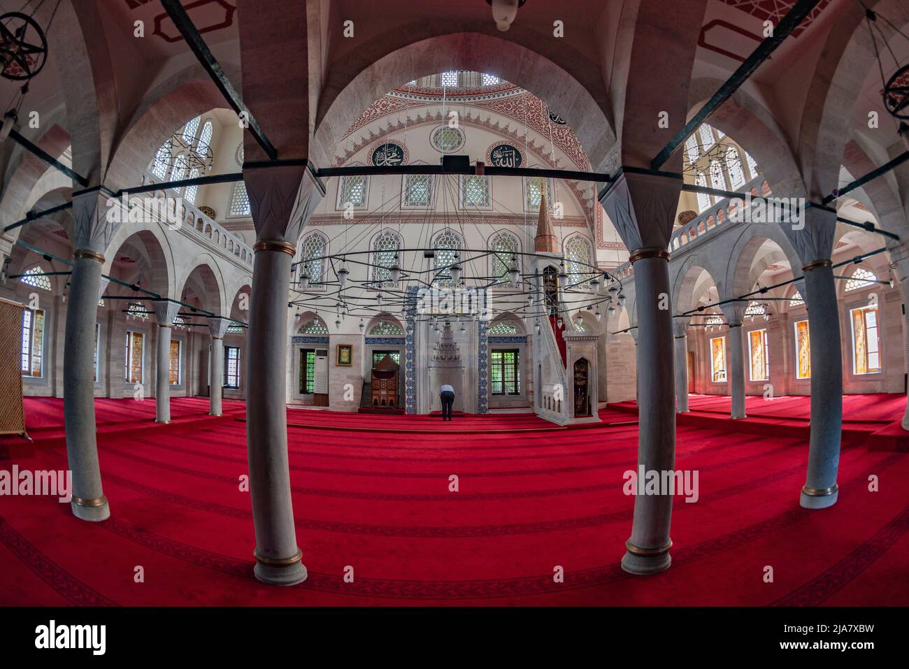 The Zal Mahmud Pasha Mosque(Cami) in Eyup Sultan district of Istanbul ...