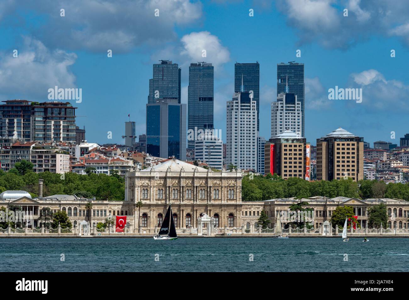 Istanbul Skyline in Turkey Stock Photo - Alamy