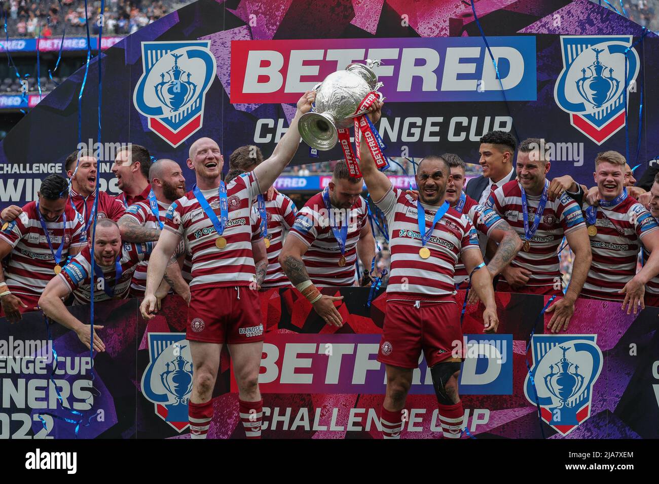 Betfred challenge cup trophy hi-res stock photography and images - Alamy