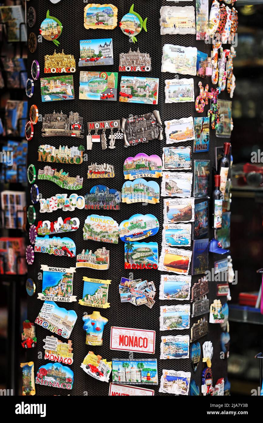 Monaco atmosphere fridge magnets hi-res stock photography and images ...