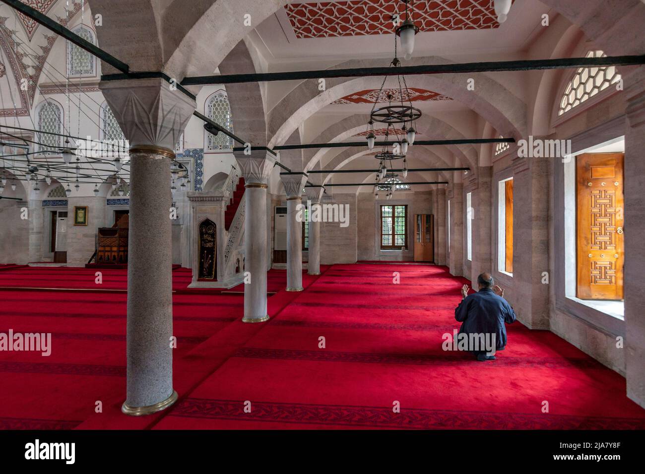 The Zal Mahmud Pasha Mosque(Cami) in Eyup Sultan district of Istanbul ...