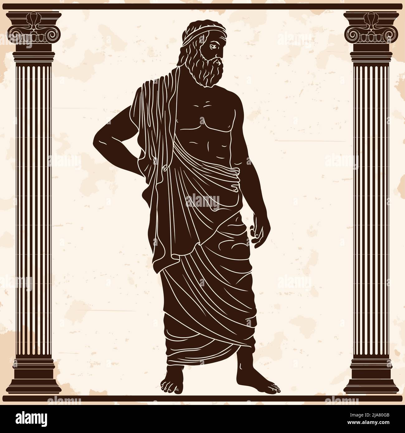 Ancient Zeus Painting