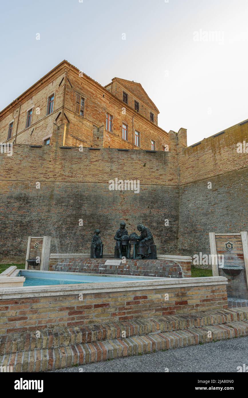 It is a bronze monument, created in 1983. It is placed at the entrance ...