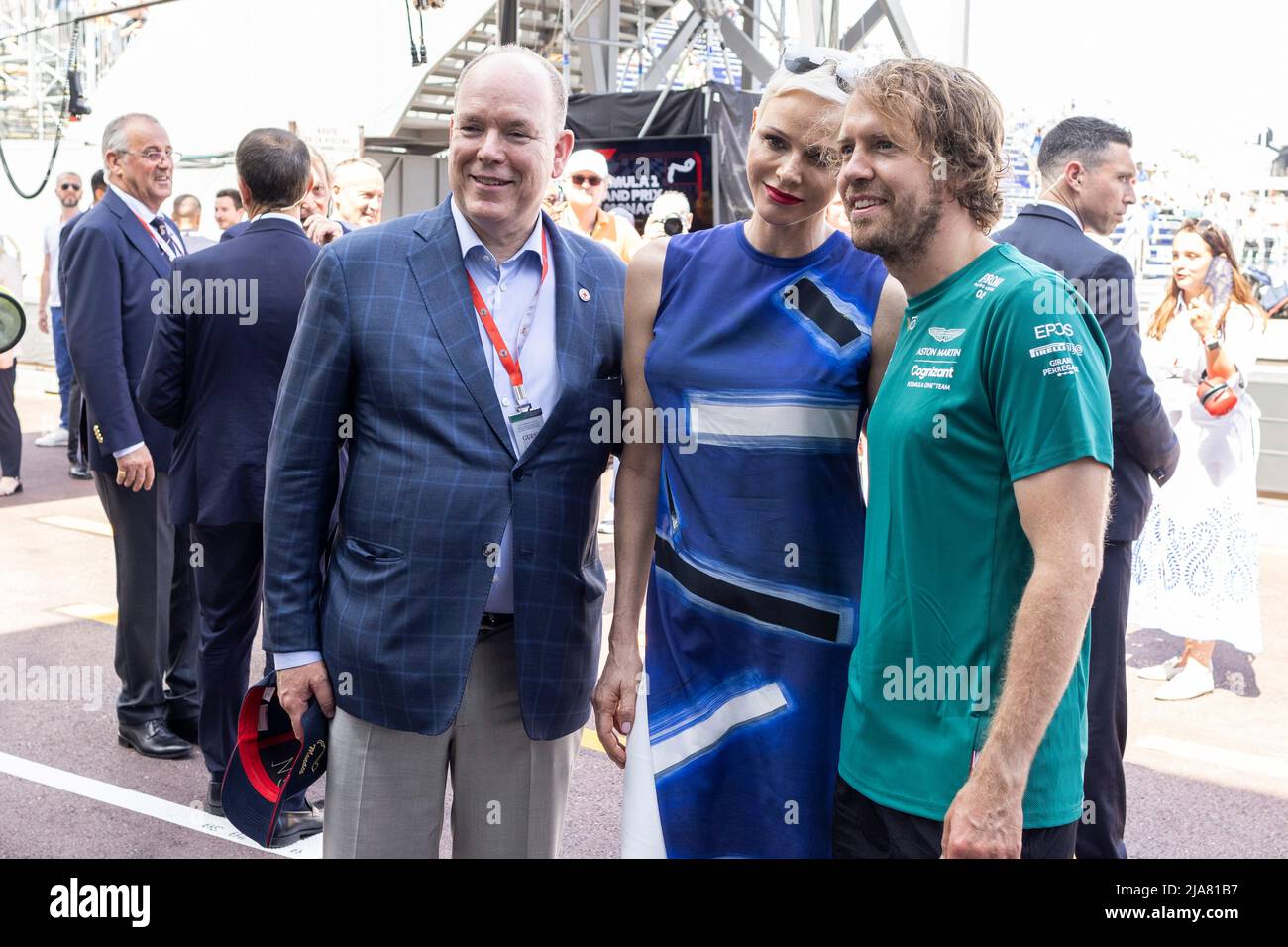 VETTEL Sebastian (ger), Aston Martin F1 Team AMR22, portrait Alberto II ...
