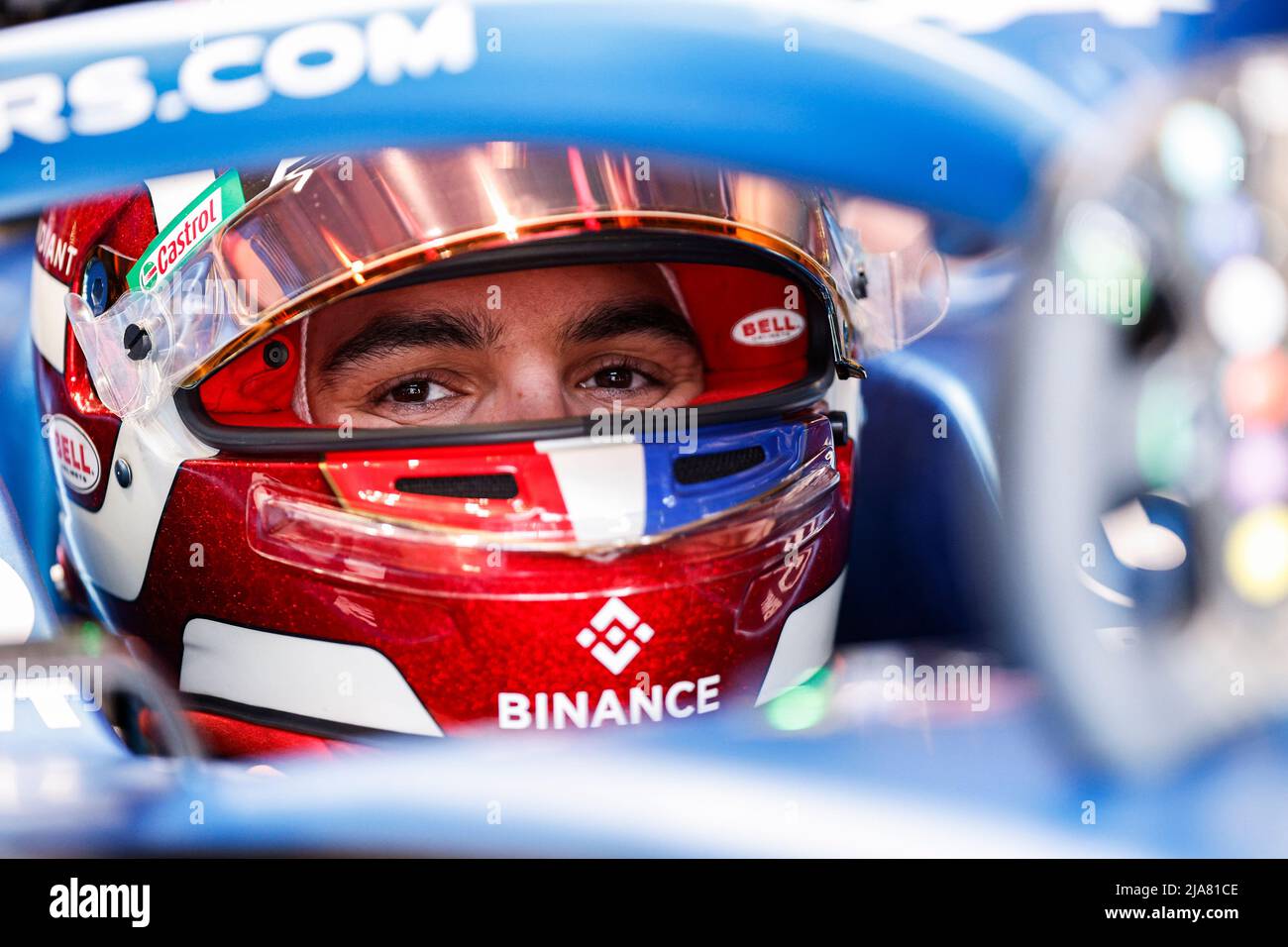 OCON Esteban (fra), Alpine F1 Team A522, portrait during the Formula 1 Grand Prix de Monaco 2022 ...