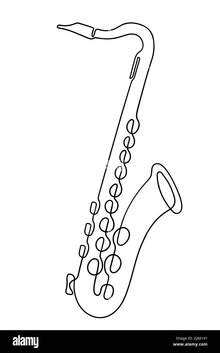 One continuous line musical Black and White Stock Photos & Images - Alamy