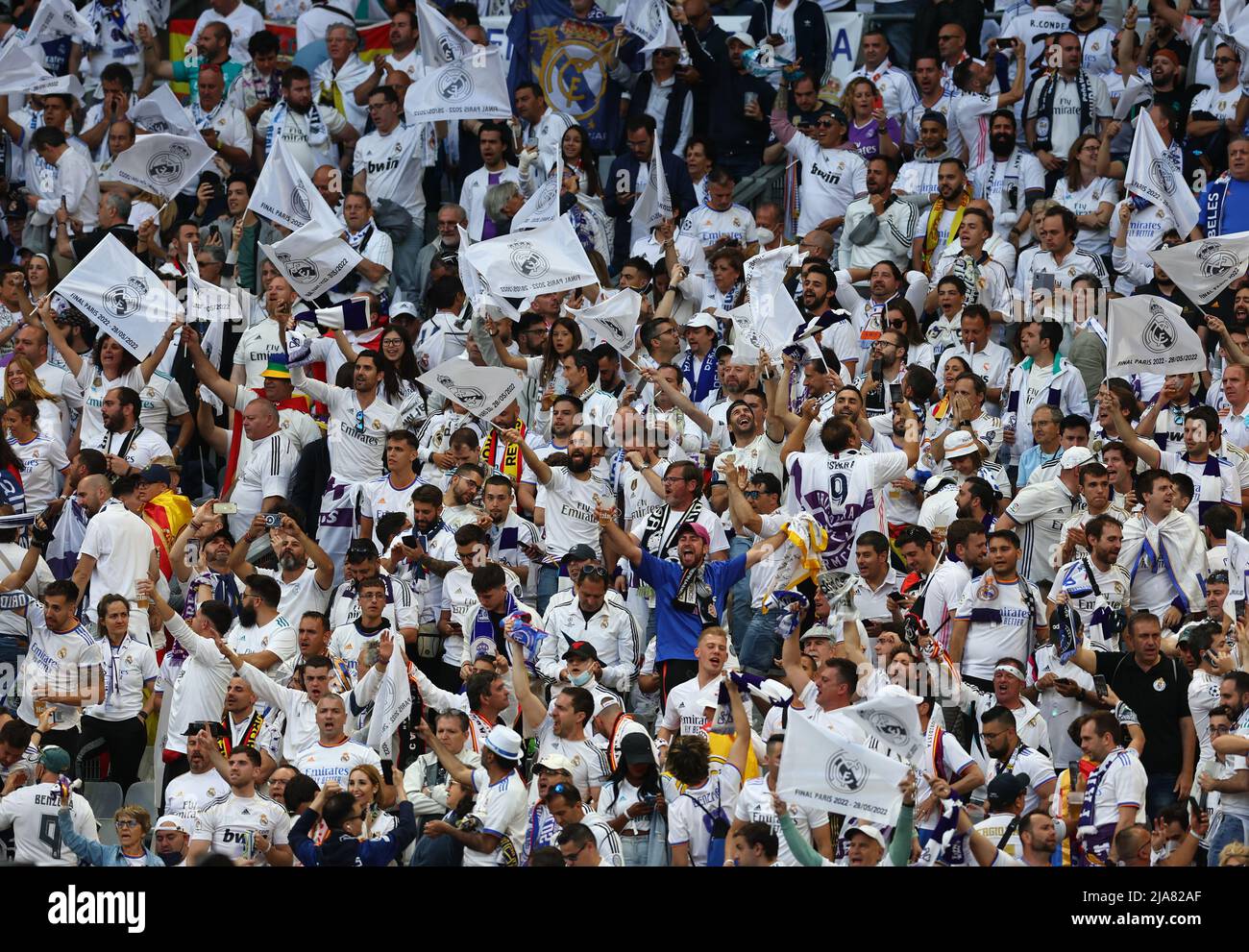 Real madrid fans france hi-res stock photography and images - Alamy