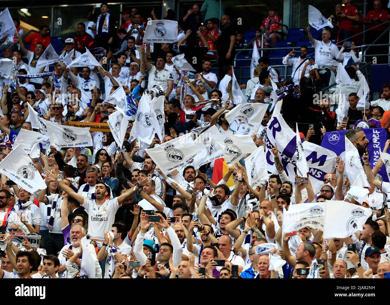 Paris, France. 28th May 2022; Stade de France stadium, Saint-Denis ...