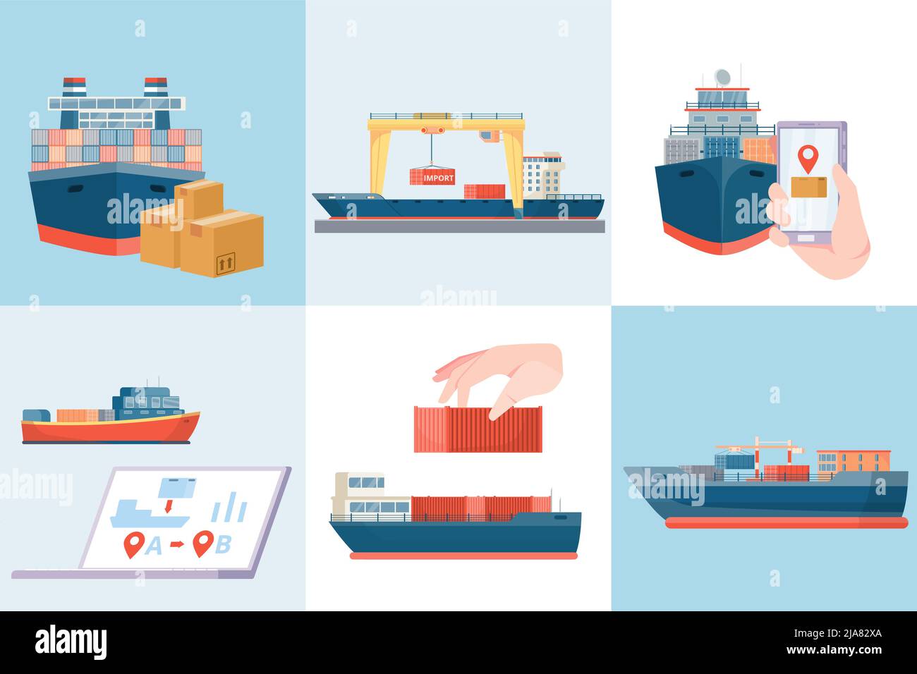 Ships images Stock Vector Images - Alamy