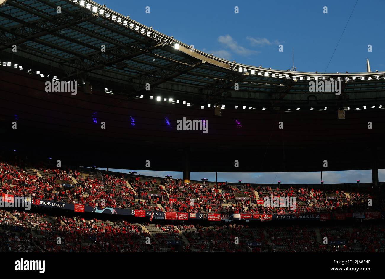 General view of inside the stade de france hi-res stock photography and ...