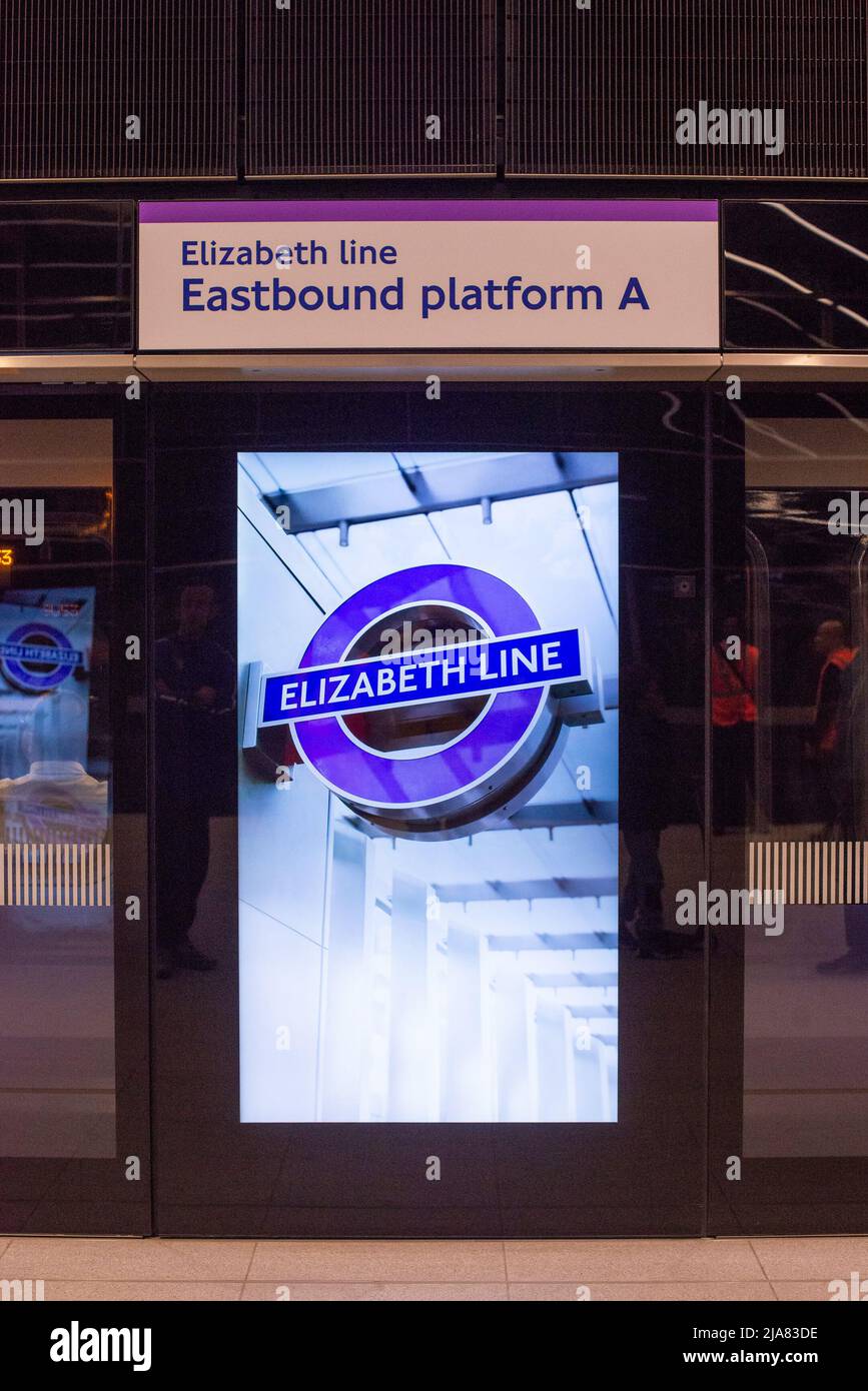 Elizabeth Line opening Stock Photo - Alamy