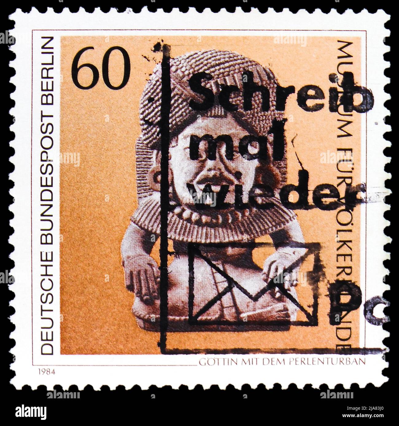 MOSCOW, RUSSIA - MAY 14, 2022: Postage stamp printed in Germany shows ...