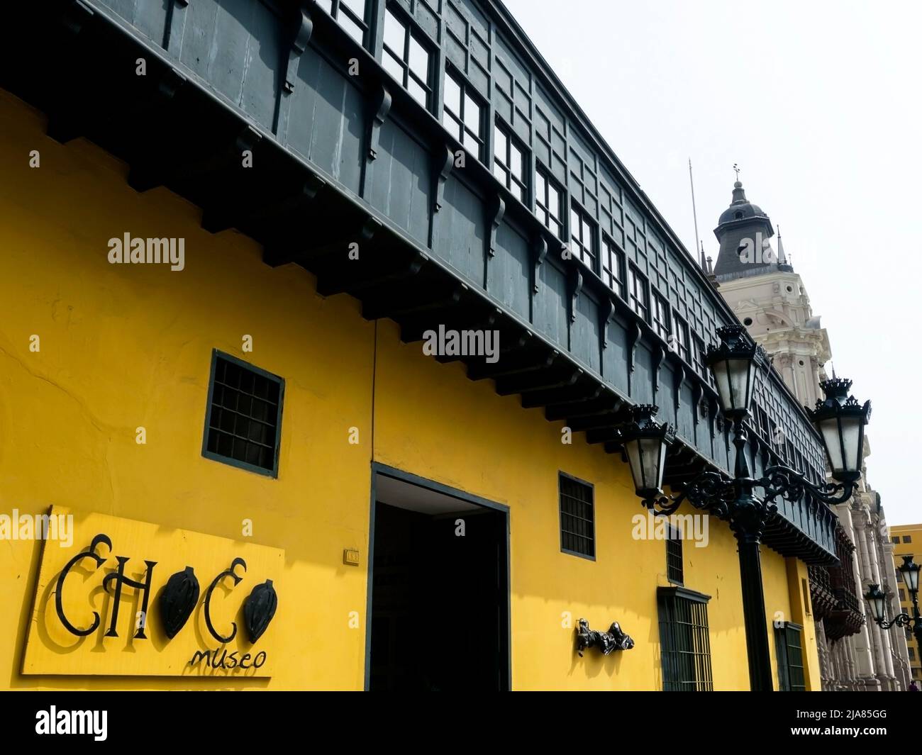 Peruvian Chocolate museum building, "Choco Museo", in a XVII century ...