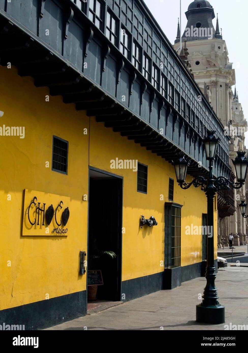 Peruvian Chocolate museum building, "Choco Museo", in a XVII century ...