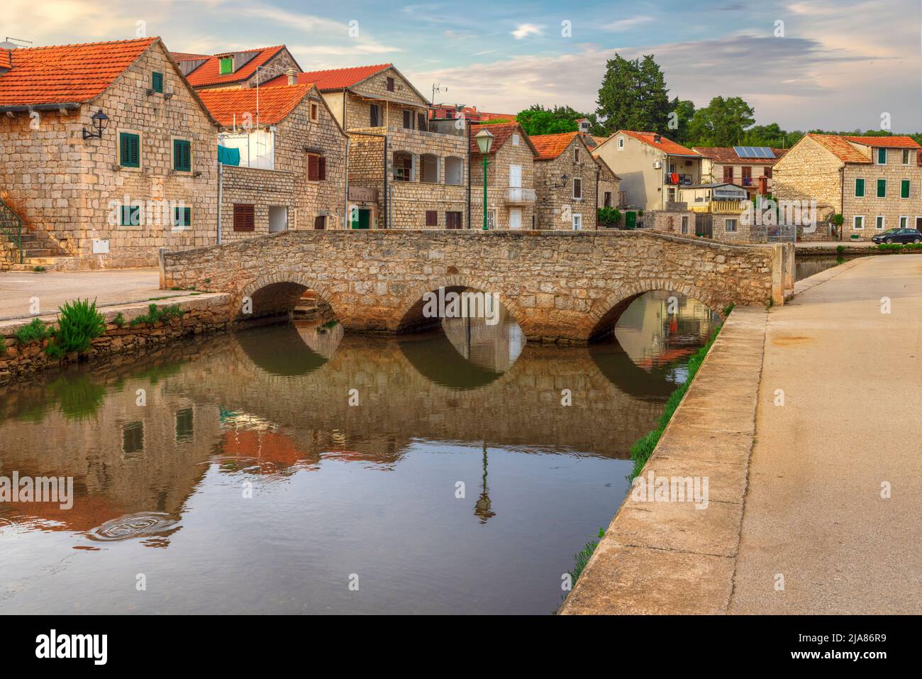 Vrboska hvar bridge hi-res stock photography and images - Alamy