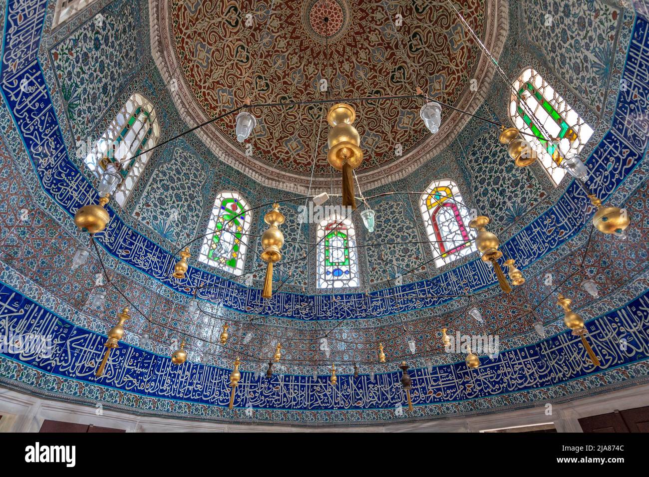 The Sehzade Mosque Complex in Fatih district of Istanbul, Turkey Stock ...
