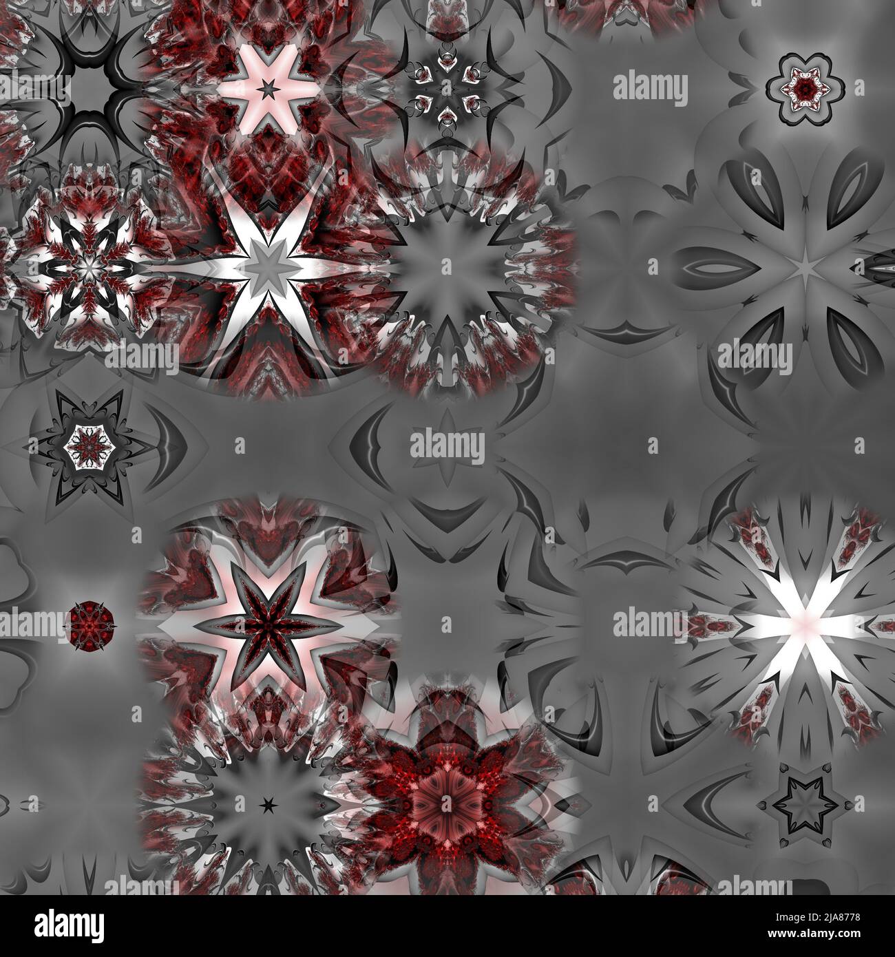Abstract Computer generated Fractal design. A fractal is a never-ending ...