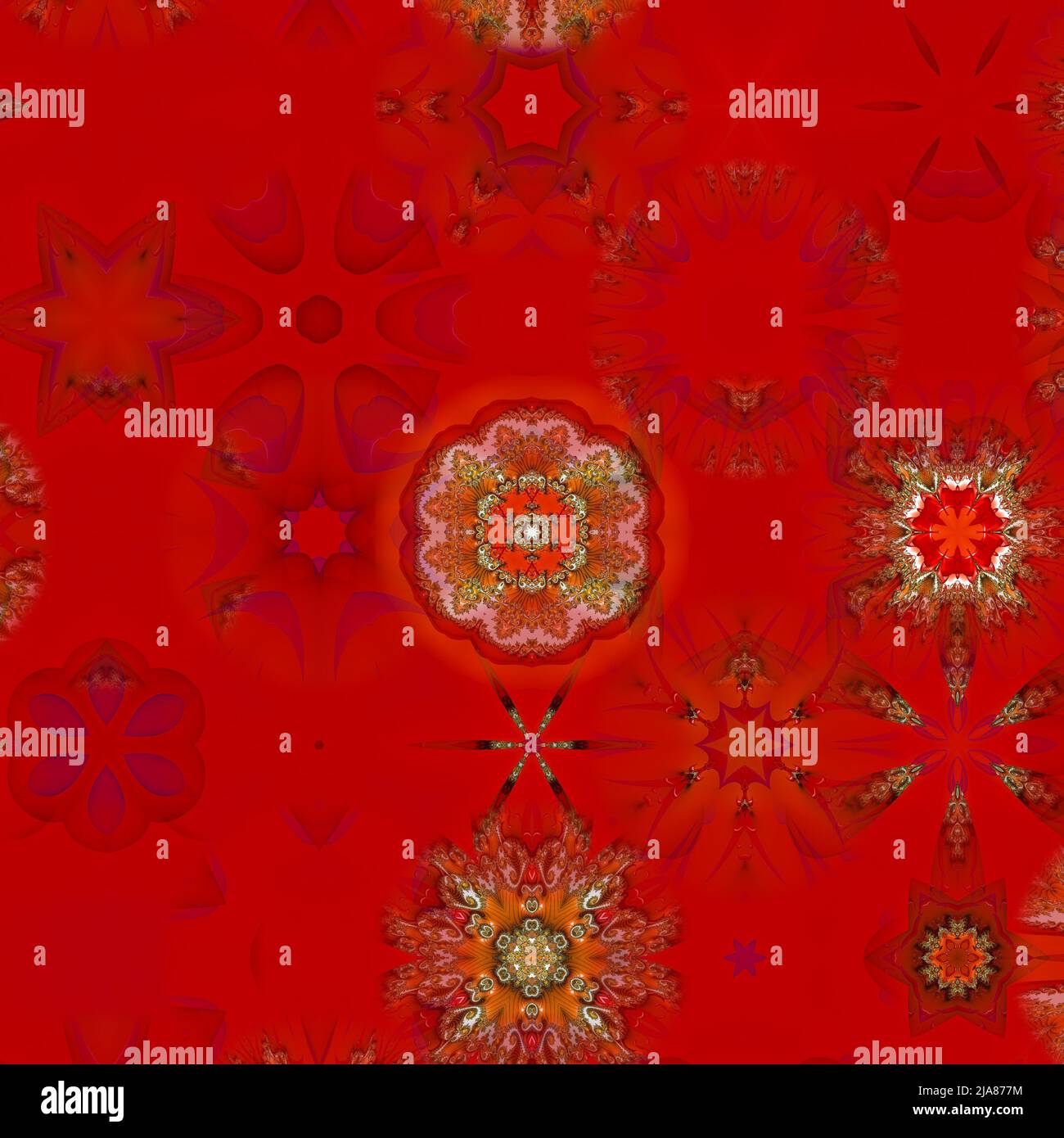 Abstract Computer generated Fractal design. A fractal is a never-ending ...