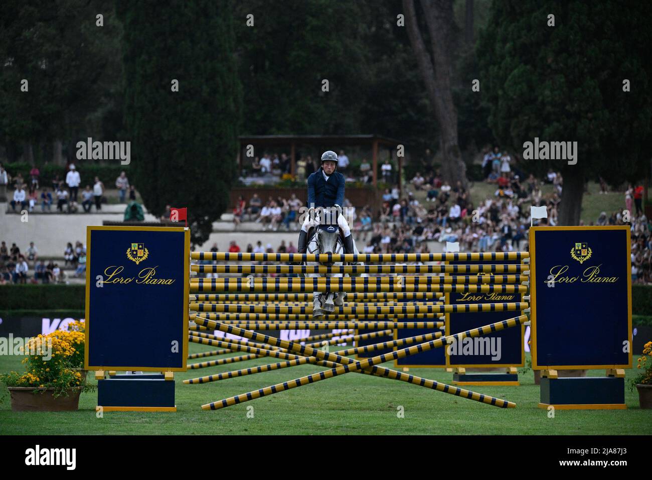 Rome, Italy. 28th May, 2022. Martin Fuchs (SUI) during Premio 9 - Six ...