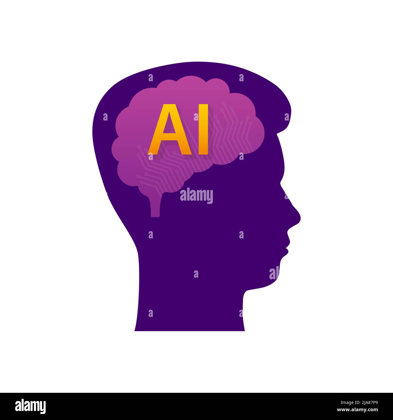 Modern abstract set on deep backdrop. Line vector icon. Technology ...