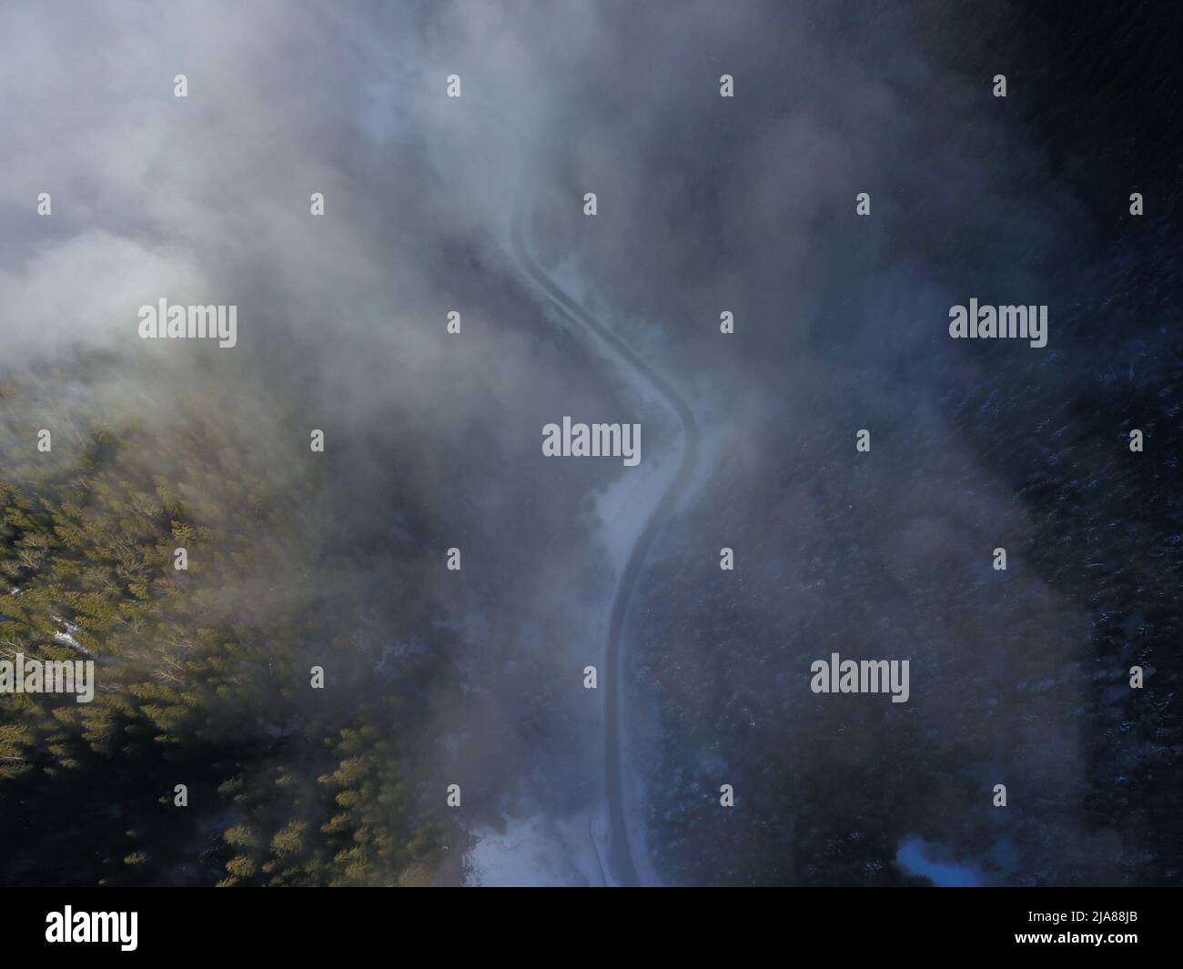 Drone flight above clouds hi-res stock photography and images - Alamy