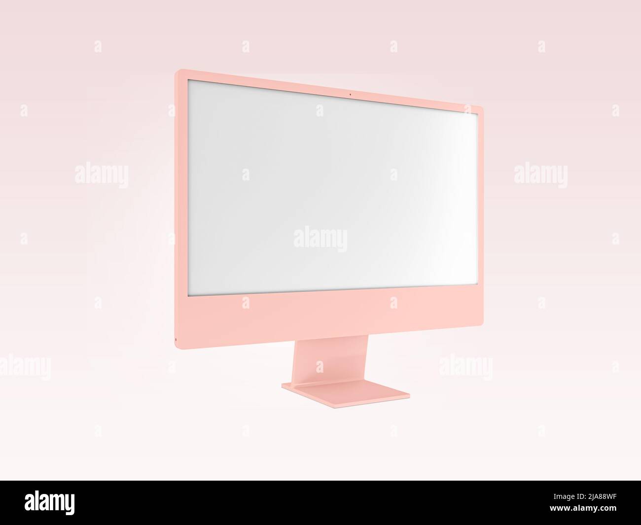 Latest and new model Desktop Computer. 5K and 4K Display 2022. Blank ...