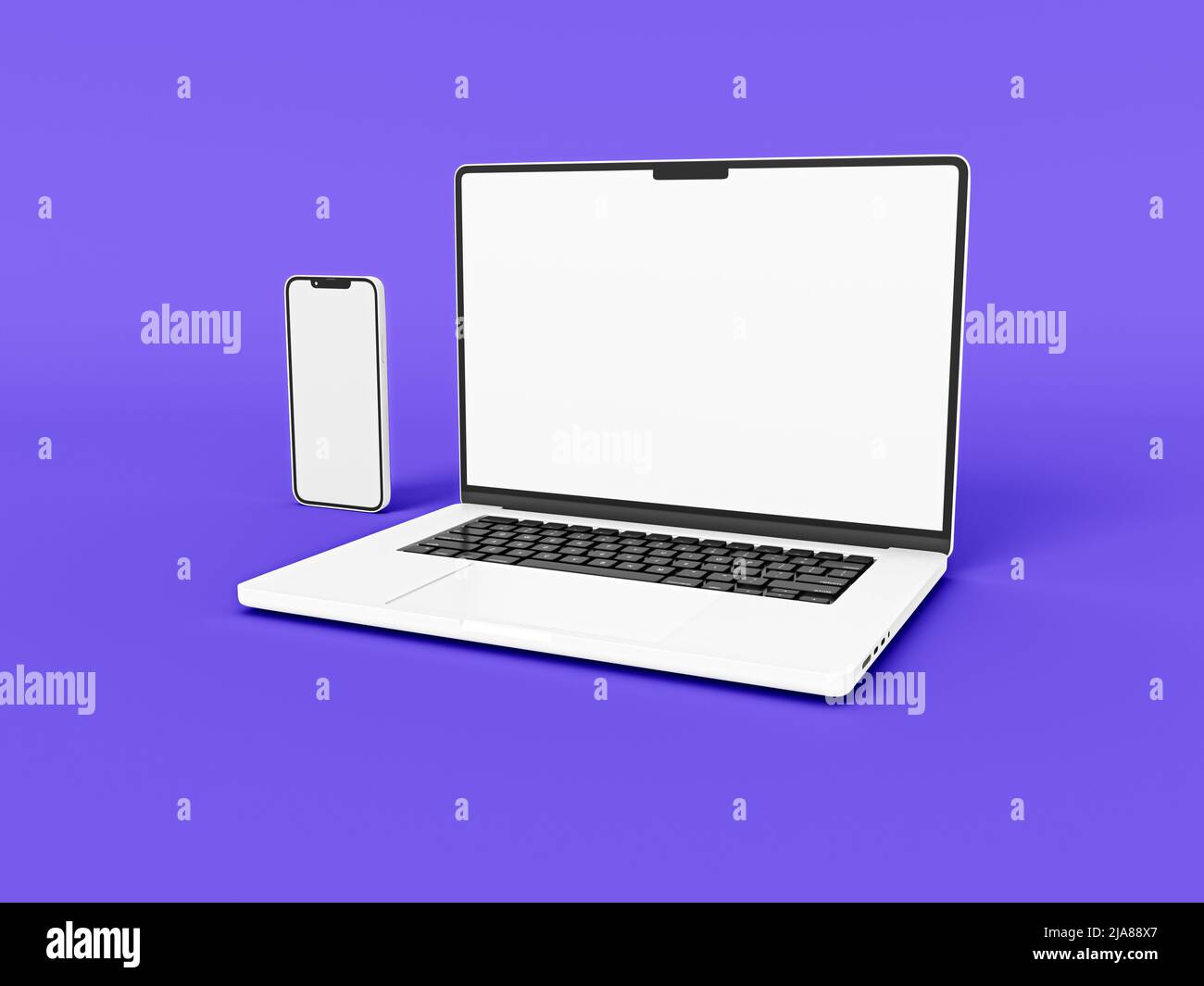 3d computer laptop mobile phone hi-res stock photography and images - Alamy