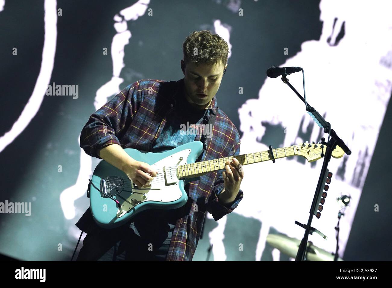 Sam Fender performs on the future stage during BBC Radio 1's Big ...