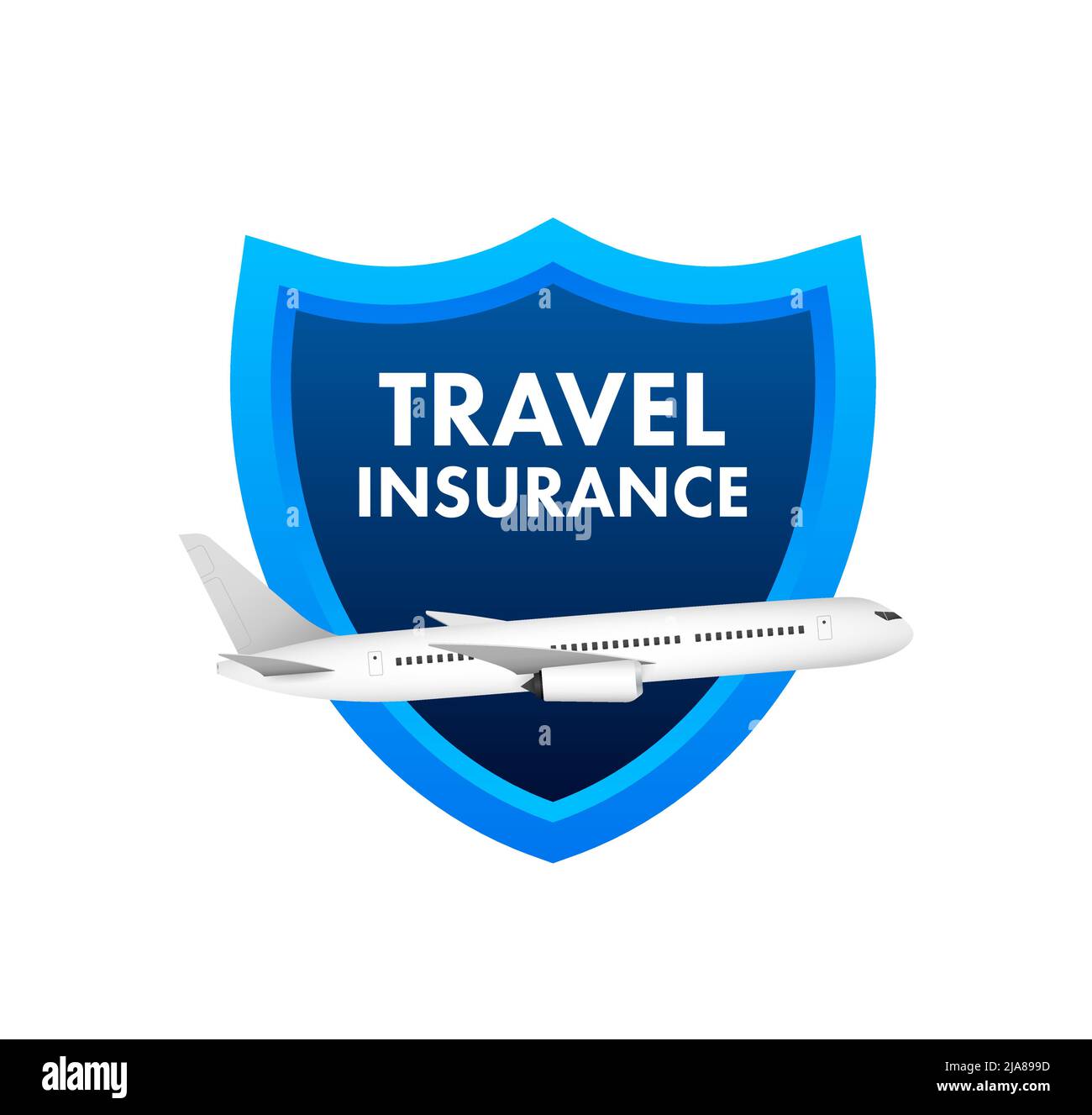 Travel insurance in flat style. Isometric vector illustration. Health ...