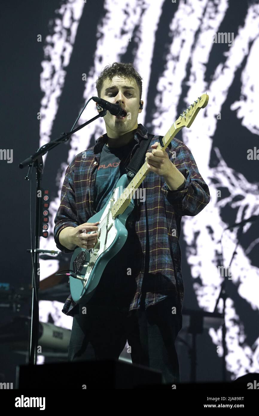 Sam Fender performs on the future stage during BBC Radio 1's Big ...