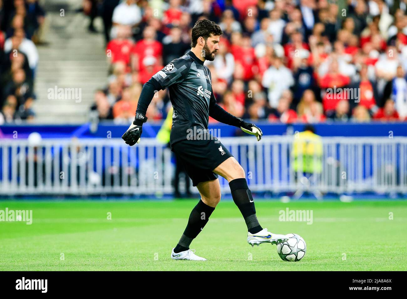 Paris, France - May 28: Alisson Becker of Liverpool in action during ...