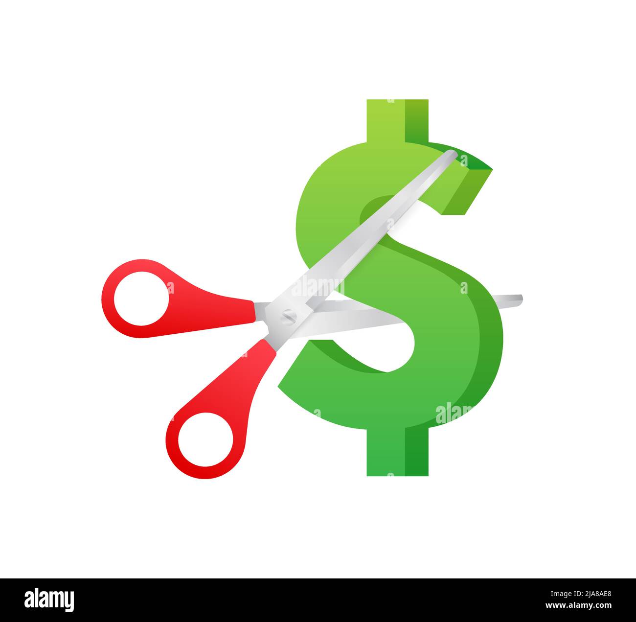 Price cut in neon style on black background. Vector illustration ...