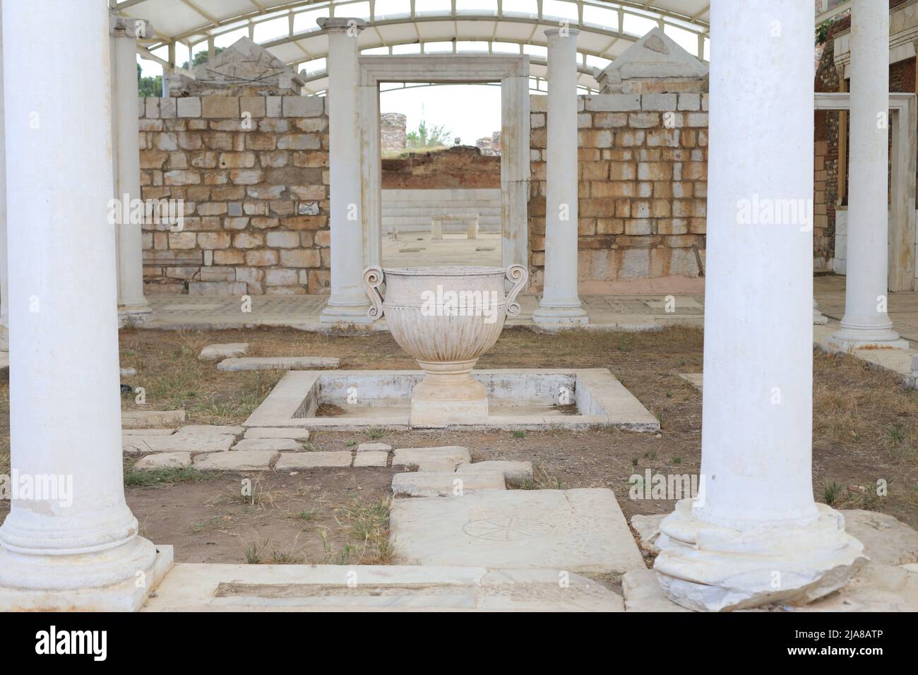 Sardis was the capital of the ancient kingdom of Lydia Stock Photo - Alamy