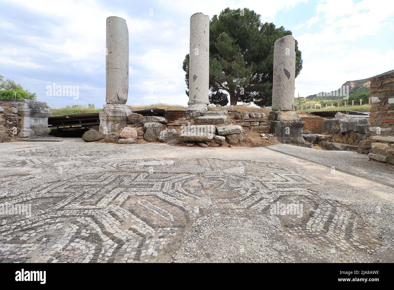 Sardis was the capital of the ancient kingdom of Lydia Stock Photo - Alamy